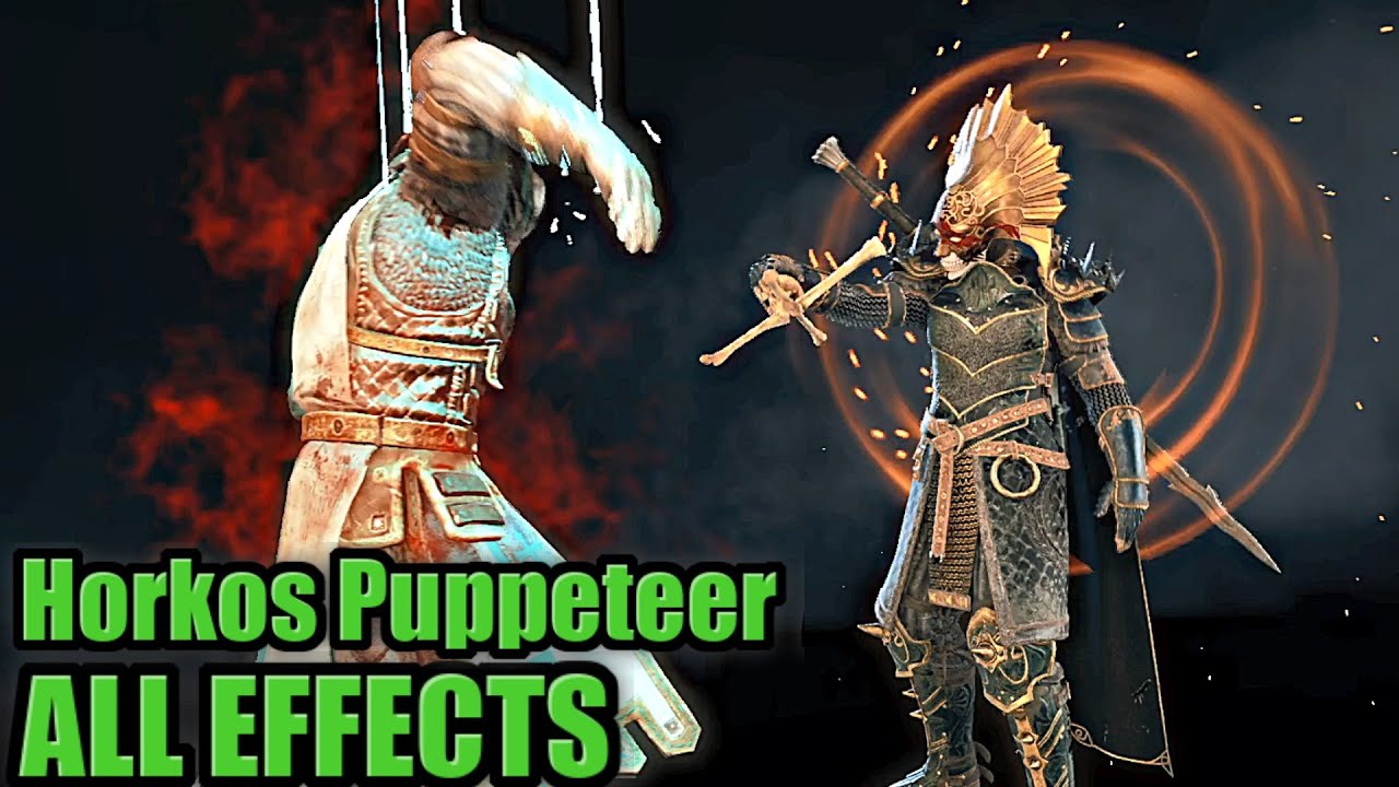 For Honor - New Execution Horkos Pupputer ALL EFFECTS - YouTube