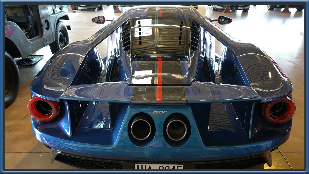 2020 Ford GT at Dahl Auto Museum La Crosse Wisconsin - YouTube