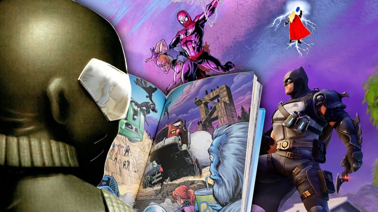 The Surprisingly Good Fortnite Crossover Comics - YouTube