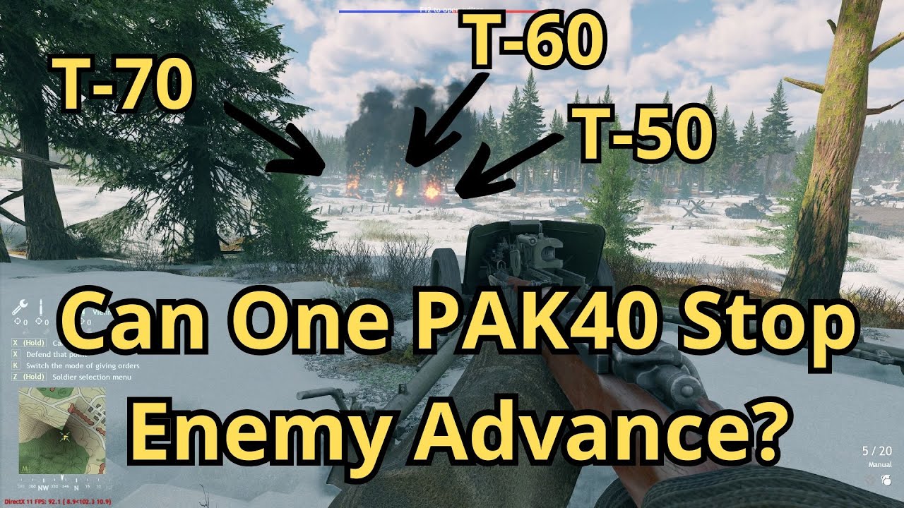 Life Of AT Gunner In East Europe 1941 #enlisted - YouTube