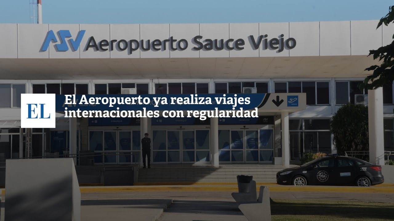 EL AEROPUERTO YA REALIZA VIAJES INTERNACIONALES CON REGULARIDAD - YouTube