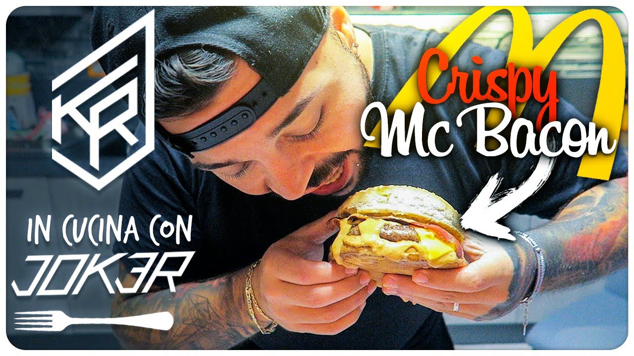 🍔 CRISPY McBACON - In Cucina con JOKER - YouTube