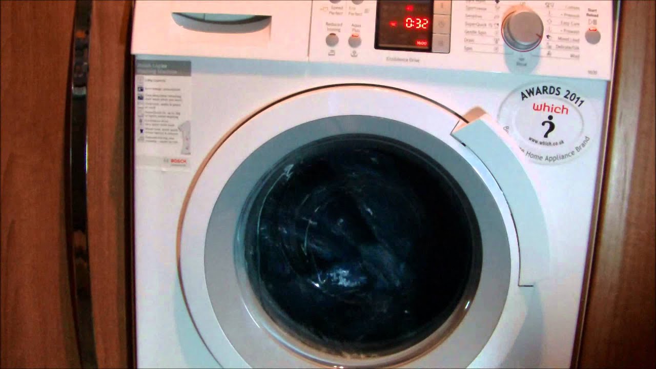 Bosch Logixx was32461gb washing machine: Mix Eco perfect + Aqua Plus ...