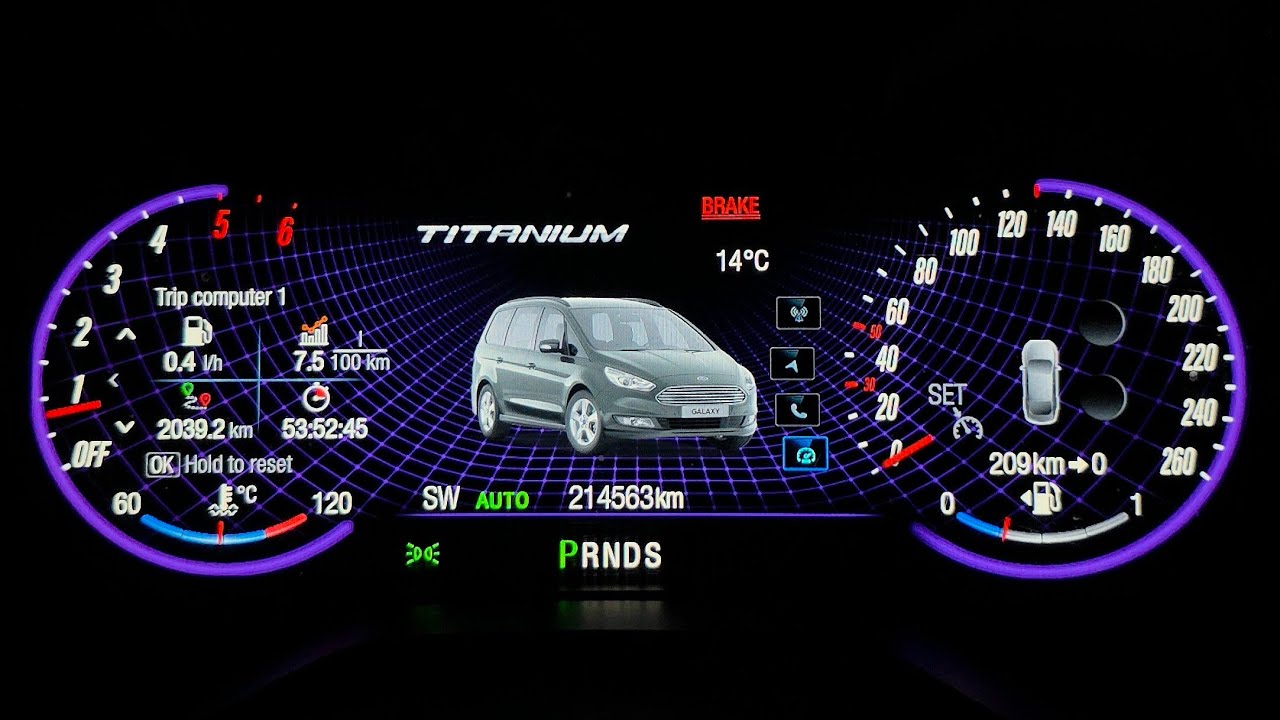 Ford Galaxy Titanium theme - YouTube