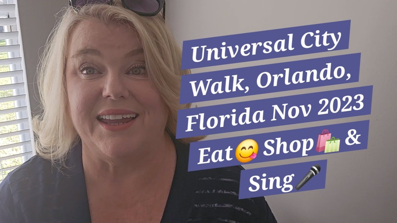 FLORIDA LIFE 2023/24 VLOG 3 UNIVERSAL CITY WALK The Rising Star ...