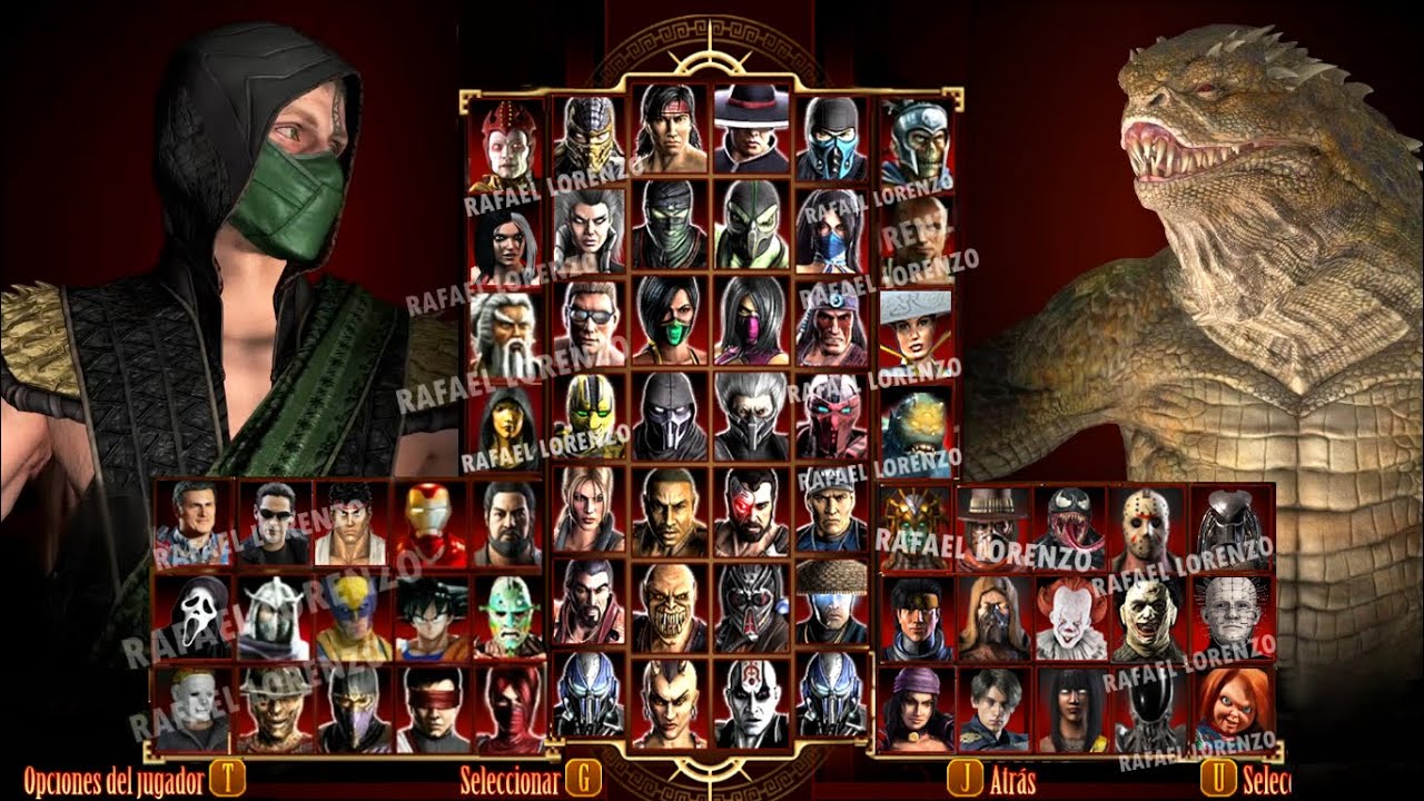 Mortal Kombat 9 - REPTILE MK1 Syzot Costume Skin PC MOD MK9 - YouTube
