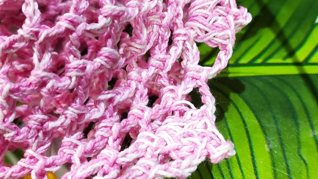 Cómo tejer al crochet redecilla para rodete bailarina. Parte 3 - YouTube