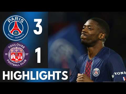 Résumé PSG vs Toulouse 3-1 | Buts et temps forts | Ligue 1 McDonald's 2026