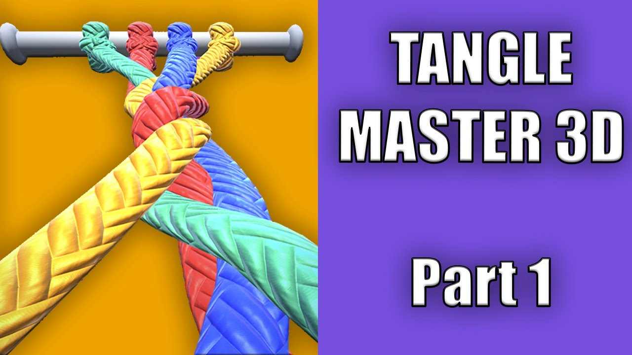 Tangle Master 3D - Gameplay Walkthrough - Part 1 - YouTube