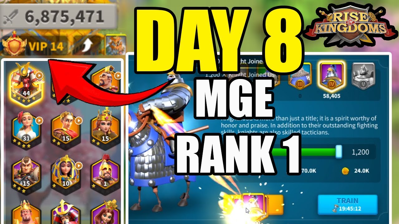 DAY8 With Whale ACcount - VİP 14 , MAX MİNAMOTO , RANK1 MGE - Rise of ...