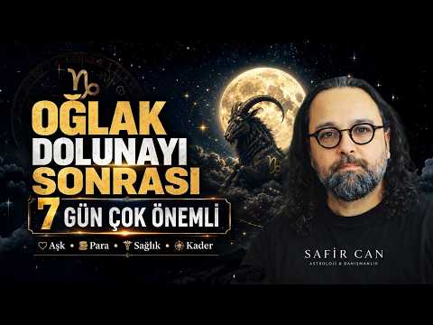 Bu 7 Gün Kader Kapısı Açılıyor! Oğlak Dolunayı Etkileri