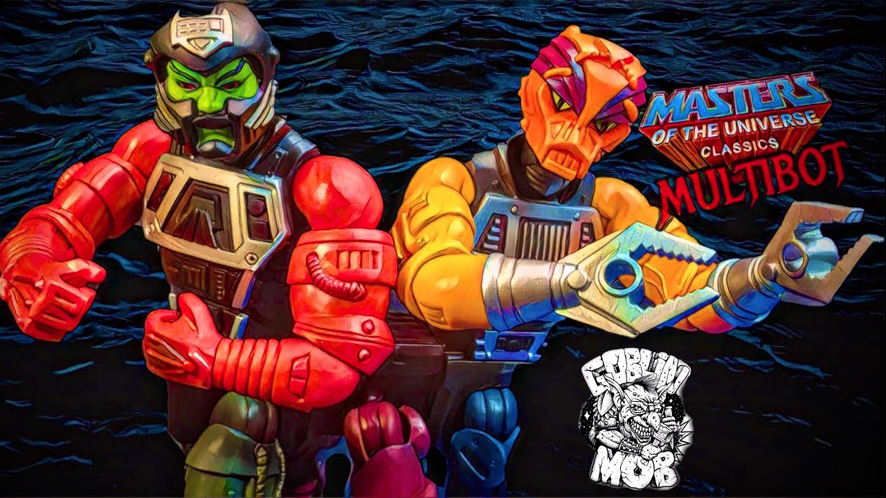 Masters of the Universe Classics Multibot Review - YouTube