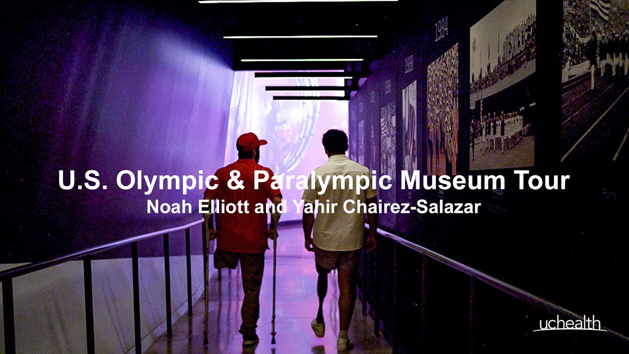 U.S. Olympic and Paralympic Museum Tour | Noah Elliott and Yahir ...