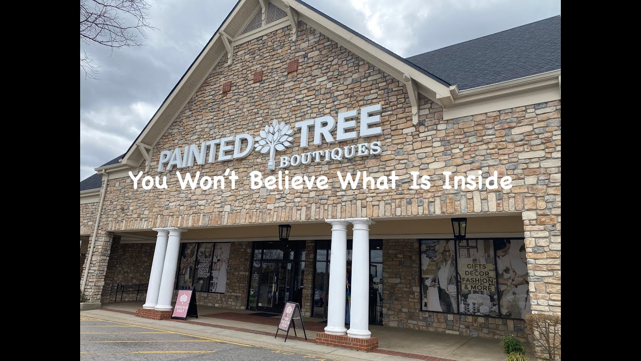 Painted Tree Boutique, Cary, North Carolina - YouTube