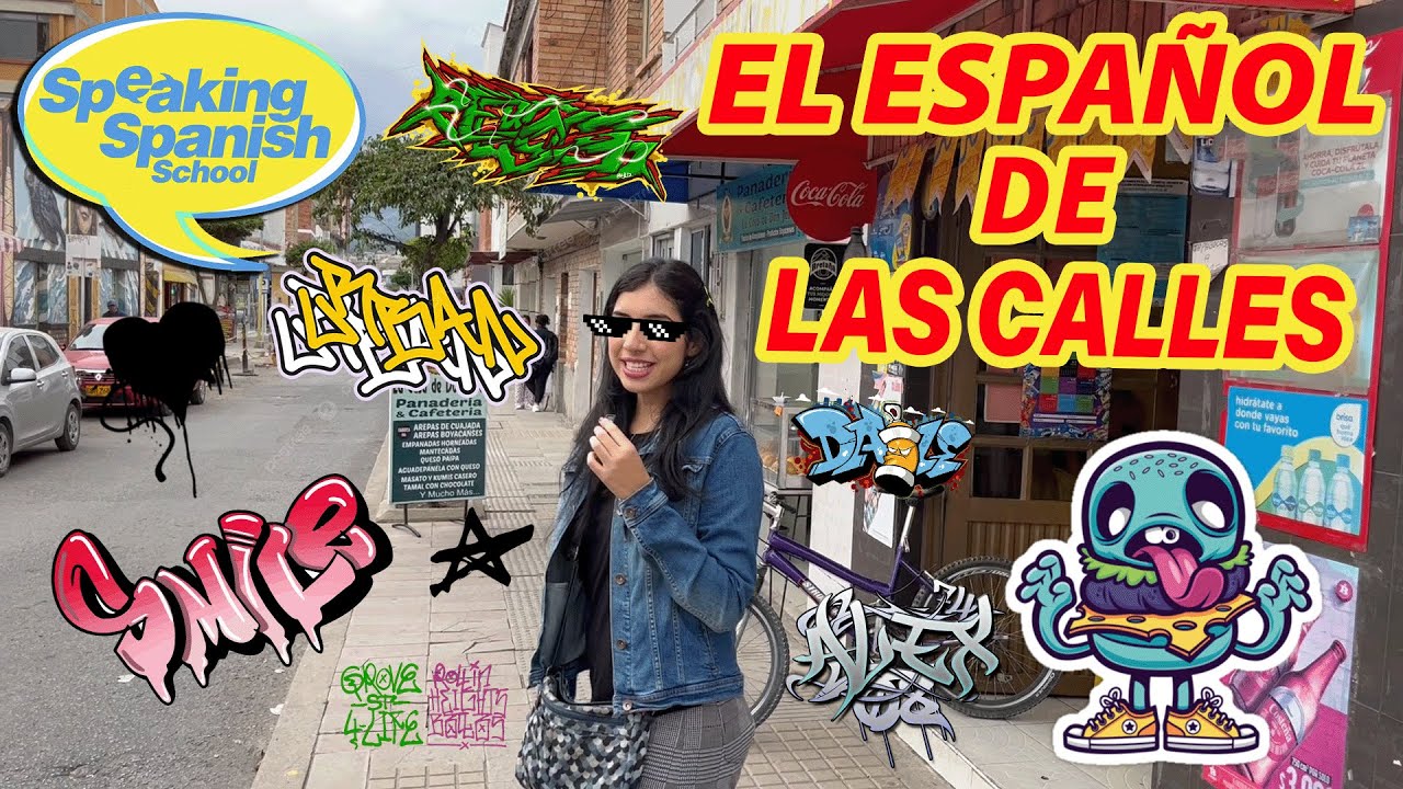 🌁ESPAÑOL DE LAS CALLES I Spanish street vocabulary. Spanish with Andrea ...