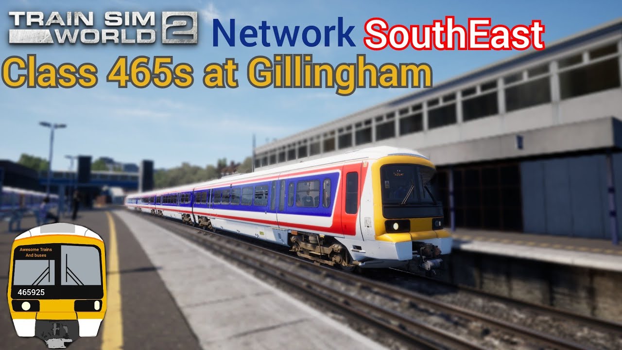 Train Sim World 2 - Network Southeast Class 465s at Gillingham 1994 ...