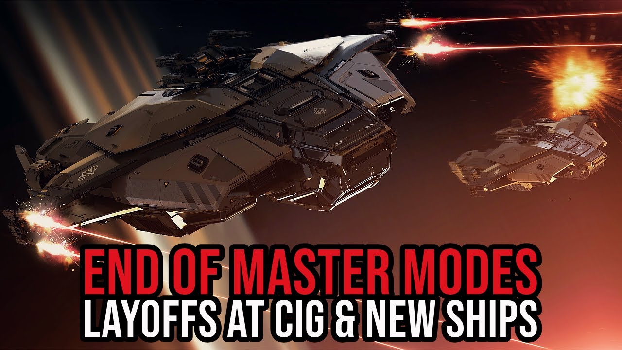 Star Citizen - Master Modes Are Gone, Anvil Paladin & Layoffs At CIG?! - YouTube