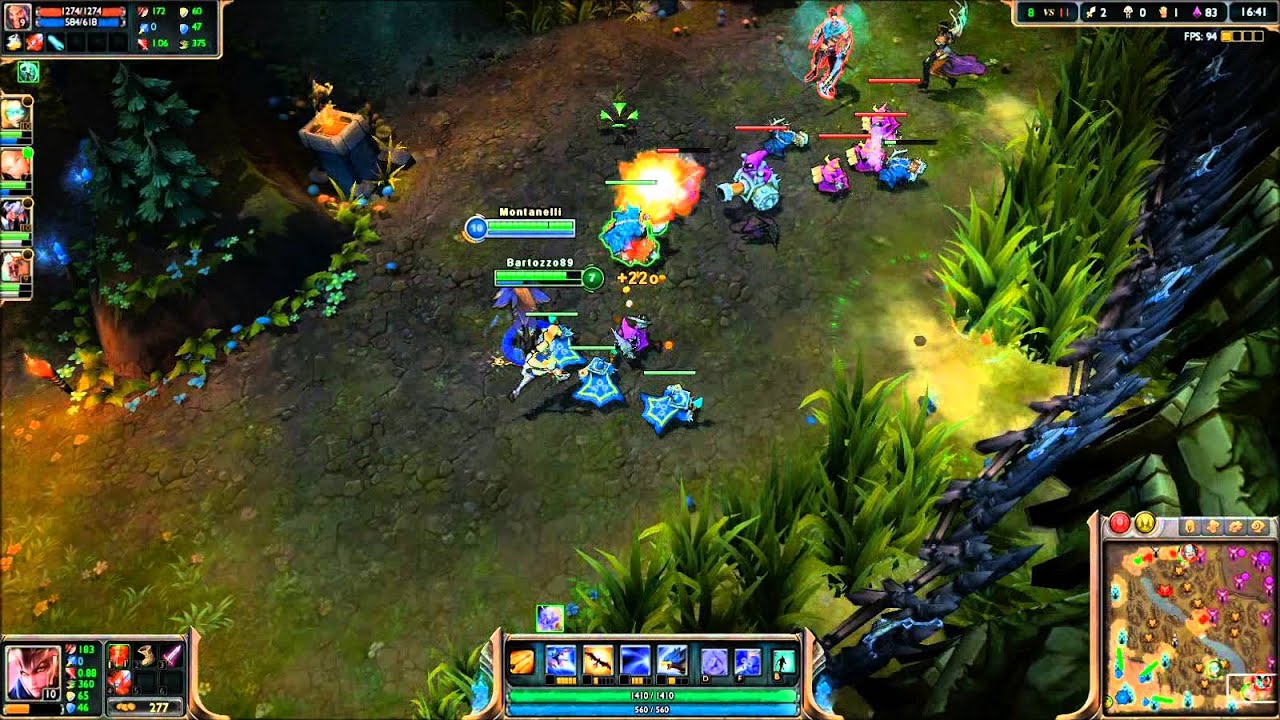 League of Legends. ITA - LoL - Quinn ADC Gameplay - YouTube
