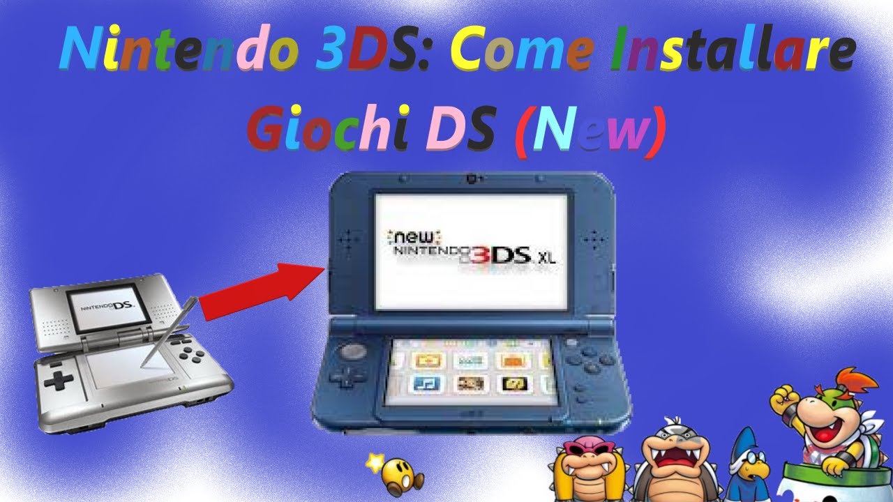 Nintendo 3DS: Come Installare Giochi DS (New) - YouTube
