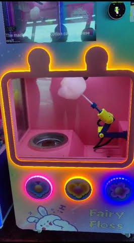 Robot Making White Candy Floss - Sky Tower - YouTube