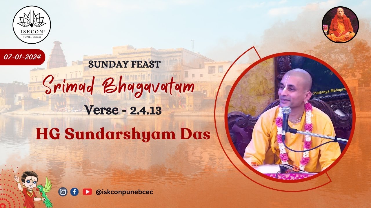 SB 2.4.13 | HG Sundar Shyam Das - YouTube