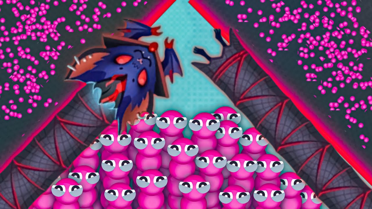 Snake.io 🐍Bludwig Snake Vs Pinky Snake io Gameplay 🐍 Epic Snakeio Game# ...