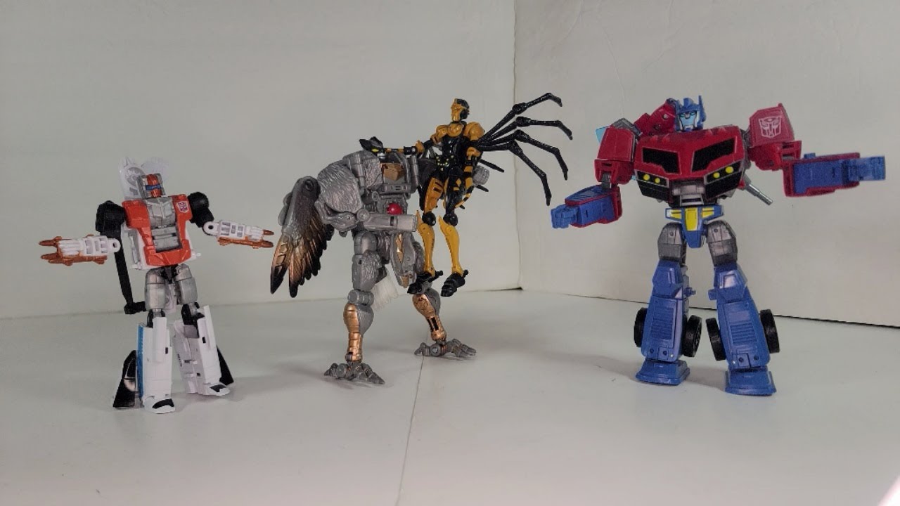 AB Updates! BW Silverbolt and Animated Optimus - YouTube