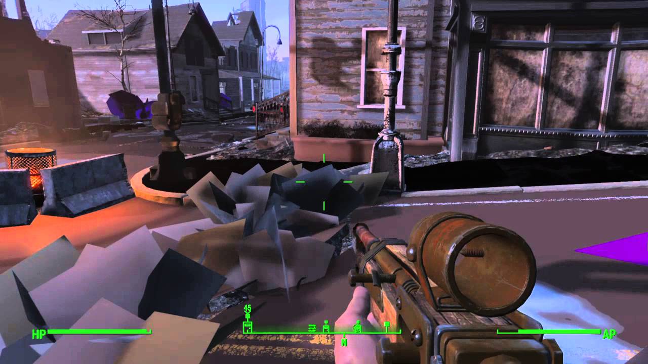 Fallout 4 Texture Glitch - YouTube