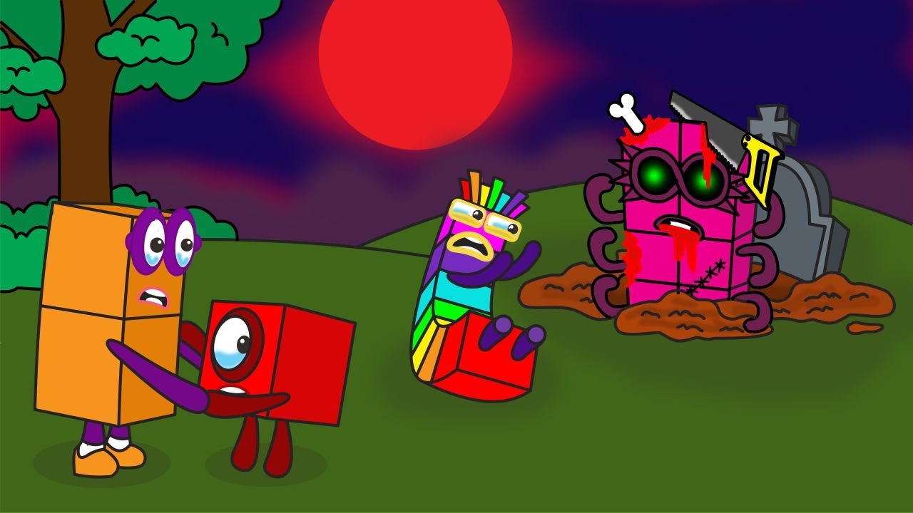 OMG! Zombie Numberblocks 8 Has Awakened! - Numberblocks fanmade ...