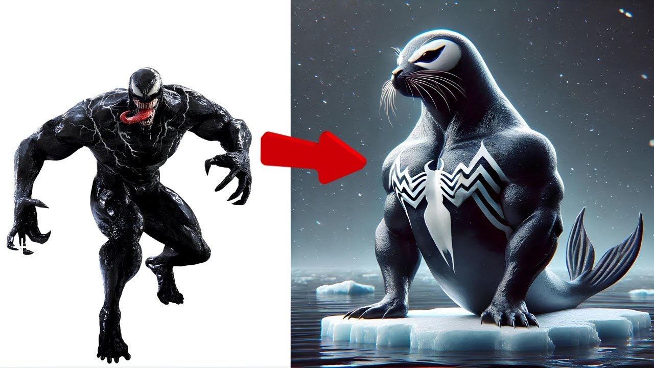 AVENGERS but SEAL 🦭 VENGERS 🔥 All Characters 🔥(Marvel & DC) 2024 💥 ...