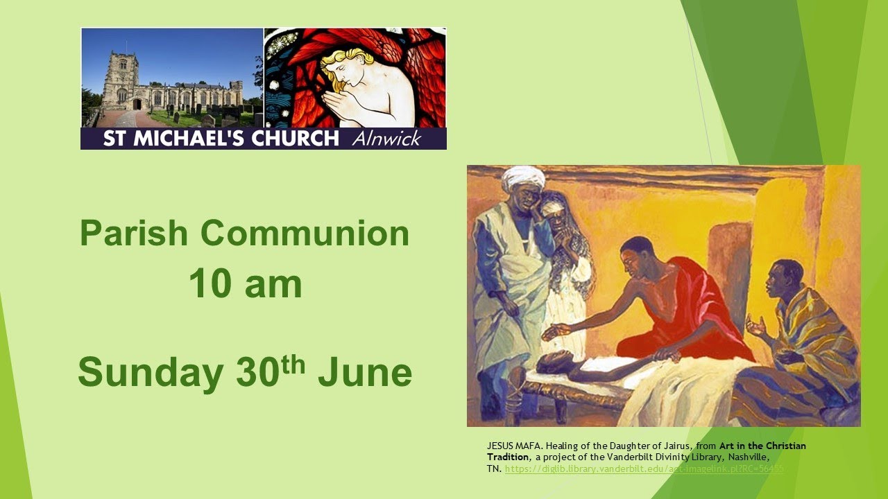 Sunday 30th June 10am Parish Communion - YouTube