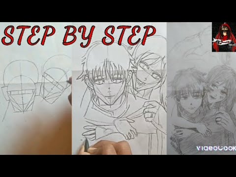 How to Draw the ANIME ( Yuta and Rika ) - YouTube