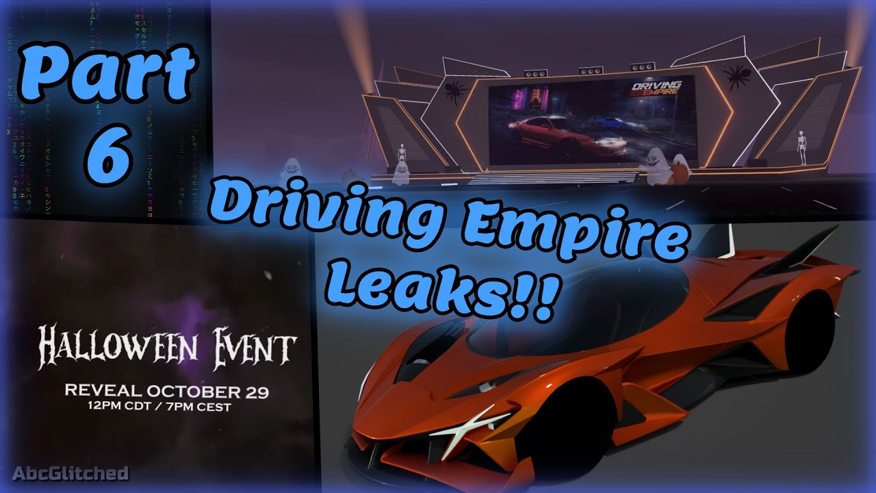 Driving Empire Leaks!! | New Leaks for the upcoming update! | Part 6 ...