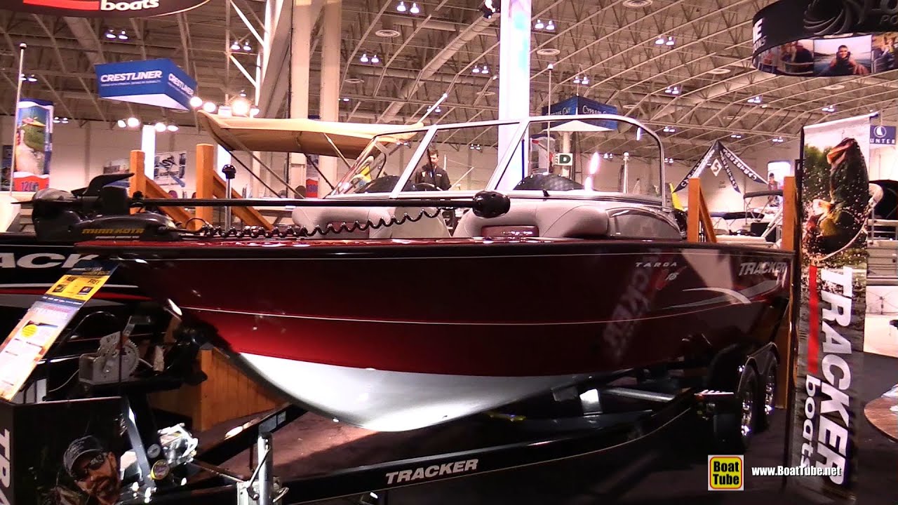 2015 Tracker Targa V18 Combo Fishing Boat - Walkaround - 2015 Toronto ...