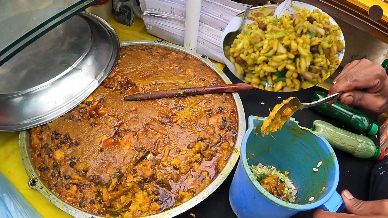 Chola Bhuna Jhal Muri Recipe ! Bangladesi Common street food Gazipur ...