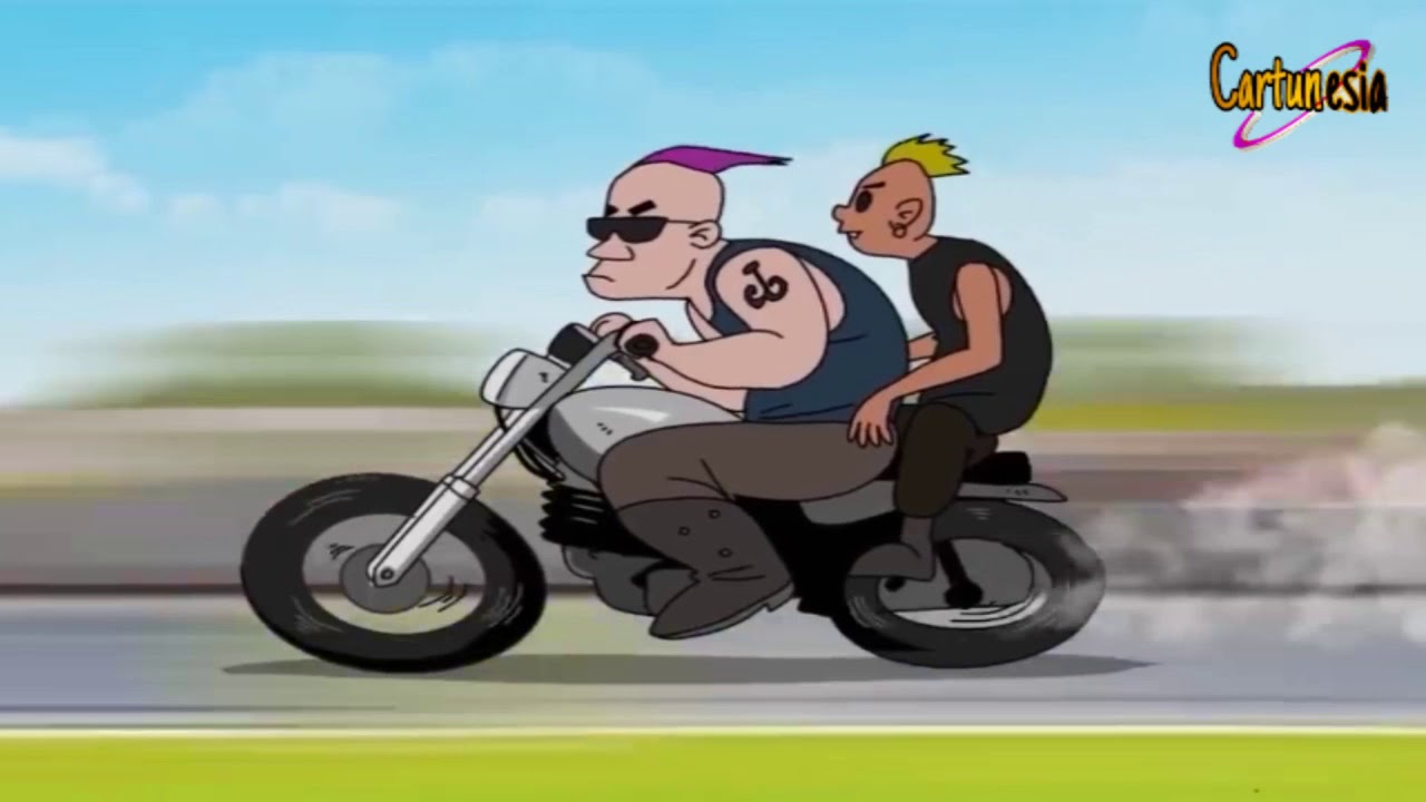 Kartun Lucu Crazy Racer - Funny Cartoon Racing #Anime - YouTube