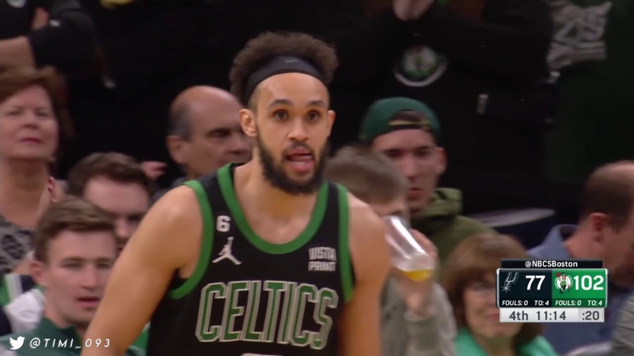 Derrick White Highlights vs San Antonio Spurs (19 pts, 8 reb, 2 ast ...