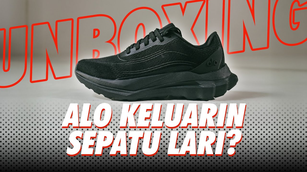 SEPATU LARI ATAU SNEAKER? | ALO RUNNER - UNBOXING - YouTube