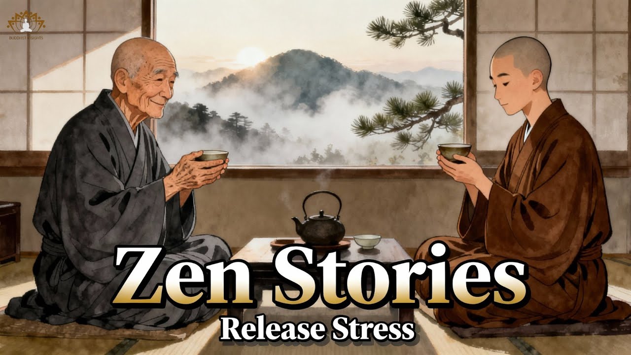 10 Zen Stories to Release Stress Before Sleep - YouTube