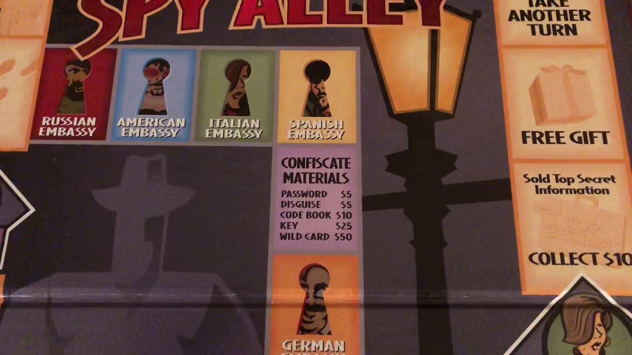 Spy Alley board game (Unboxing #14) - YouTube