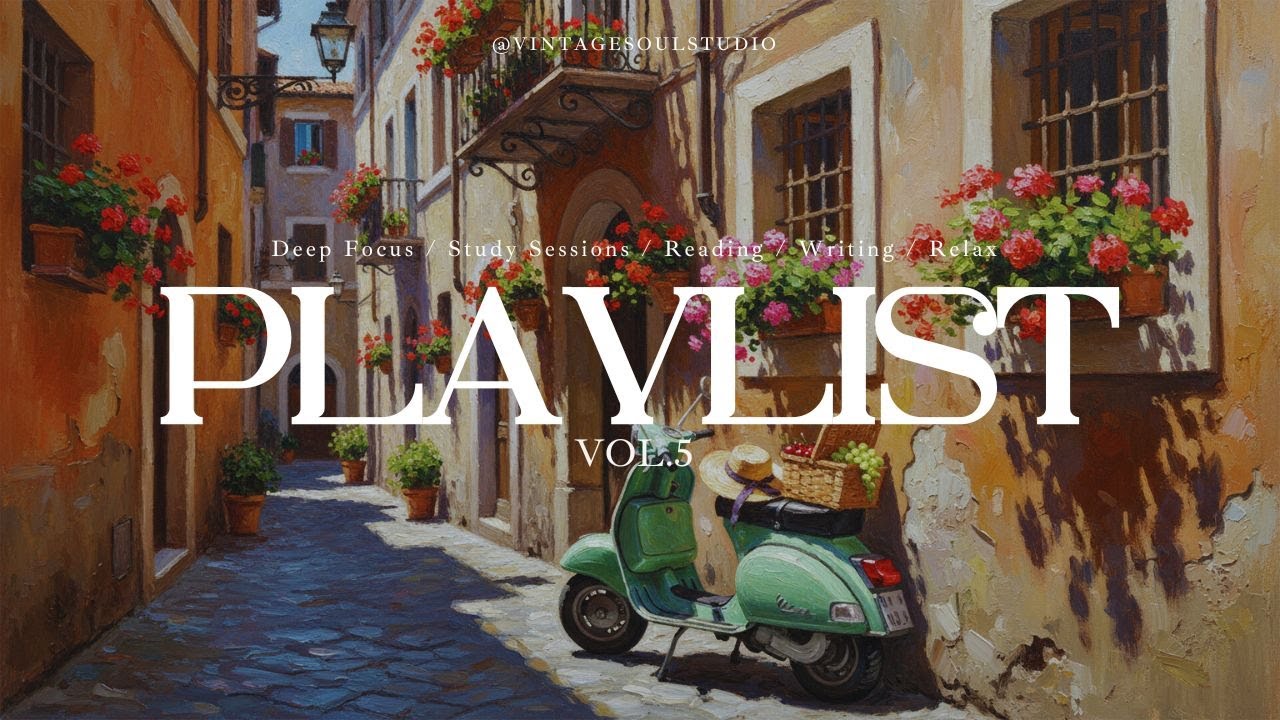 [VOCAL] Vol 05: Old Italian Street Jazz & Pop 🖼️ Romantic VIBE & Coffee ...