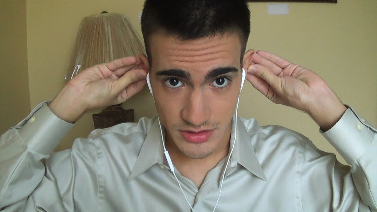 Relieving Depression & Addiction. ASMR. ear cupping, pinching, whispers ...