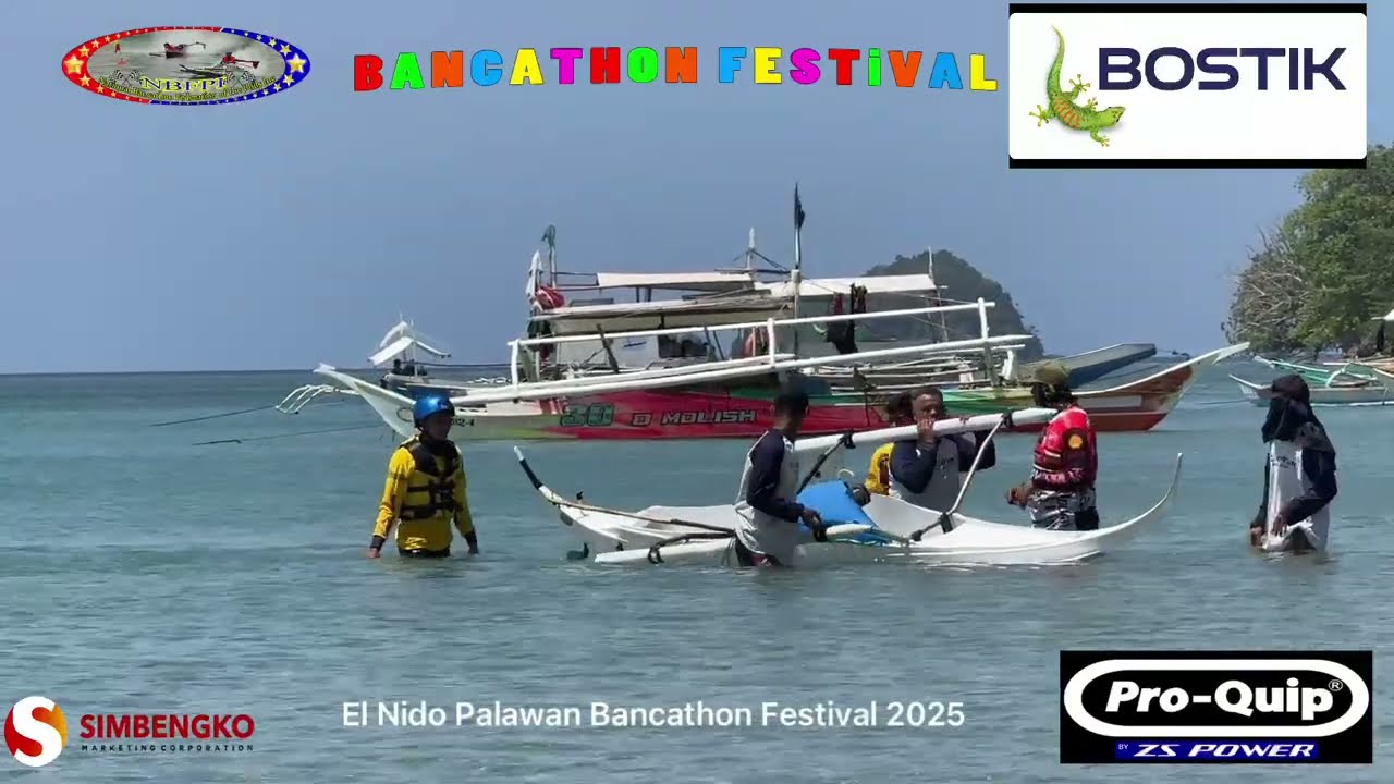 El Nido Palawan Bancathon Festival 2025 - YouTube