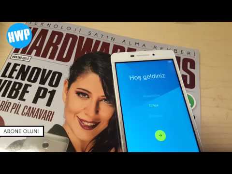Lenovo VIBE P1m Kutu Açılışı - Berkin Bozdoğan