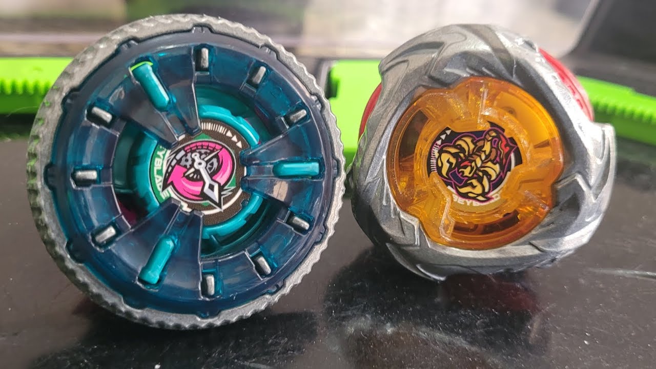 CLOCK MIRAGE 9-65B VS SCORPION SPEAR 0-70Z - BEYBLADE X - YouTube