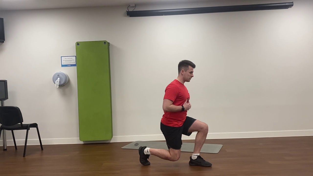 Split Squat ISO - YouTube