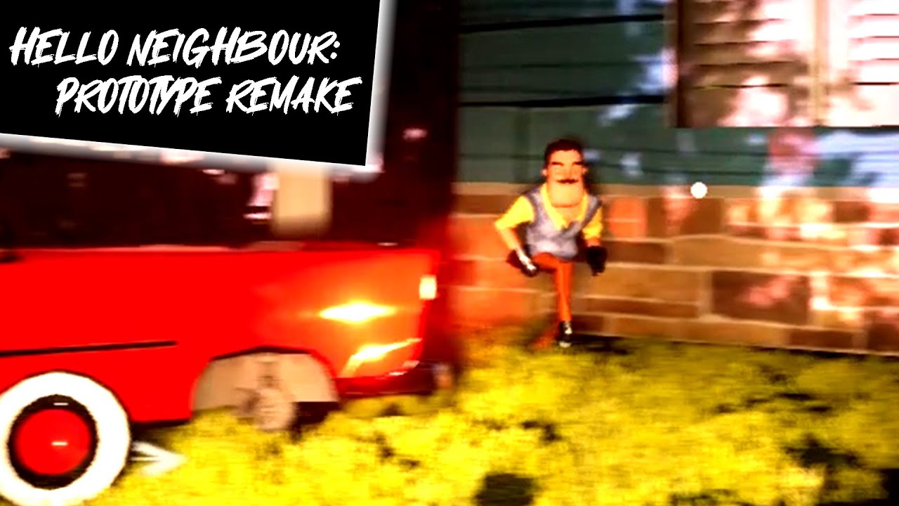 Hello Neighbour : Prototype Remake (Announcement Trailer) (FULL ...