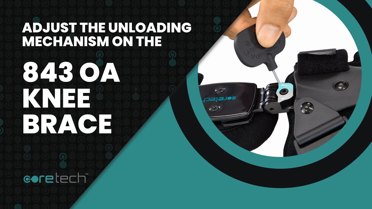 Adjusting the Unloading Mechanism 843 OA Knee Brace - SUP2027 - YouTube