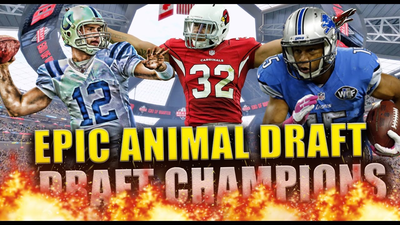 EPIC ANIMAL DRAFT!! TURNING ON THE CLUTCH GENES!! - Madden 17 Draft ...