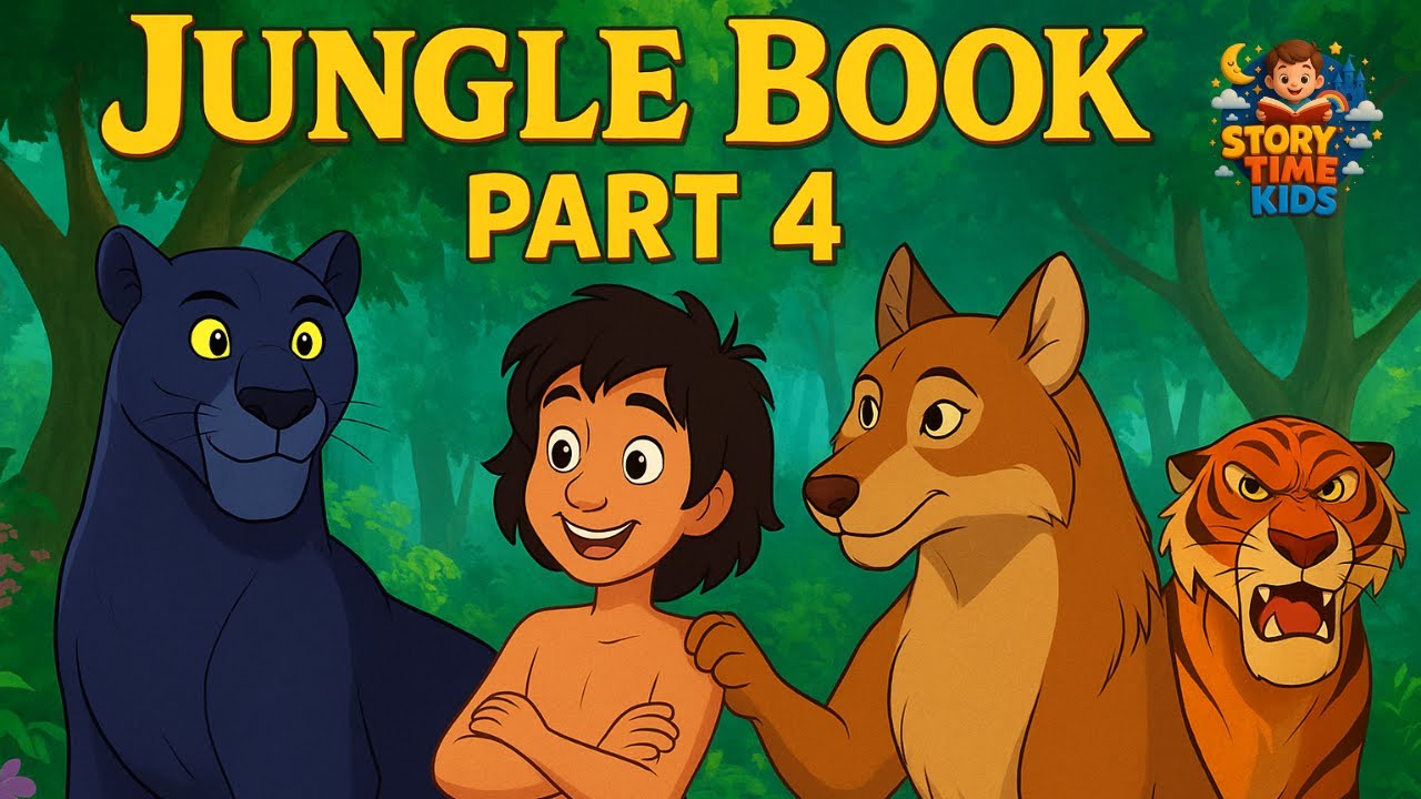 Jungle Book | Hindi Kahaniya | Mega Episode | Animation Cartoon ...